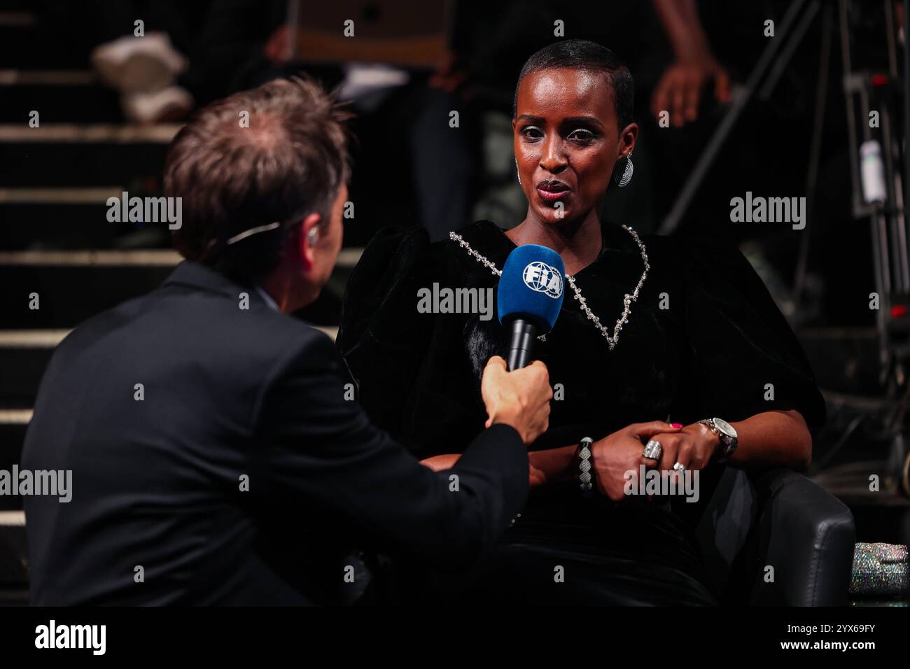 during the 2024 FIA Awards Ceremony, on December 13, 2024 at BK Arena ...