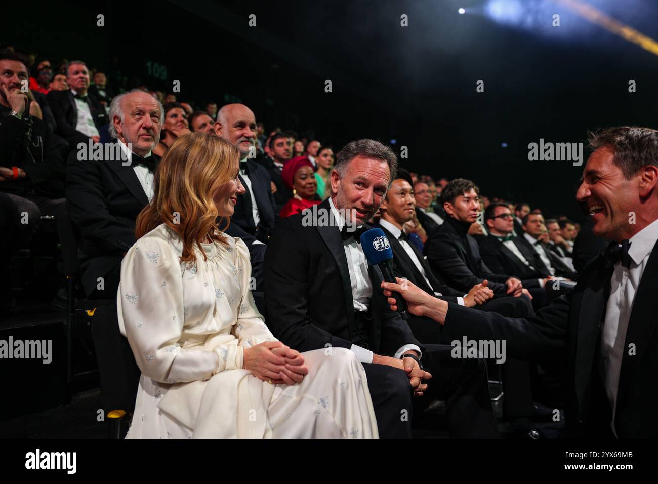 Halliwell Geri with HONER Christian, portrait during the 2024 FIA ...