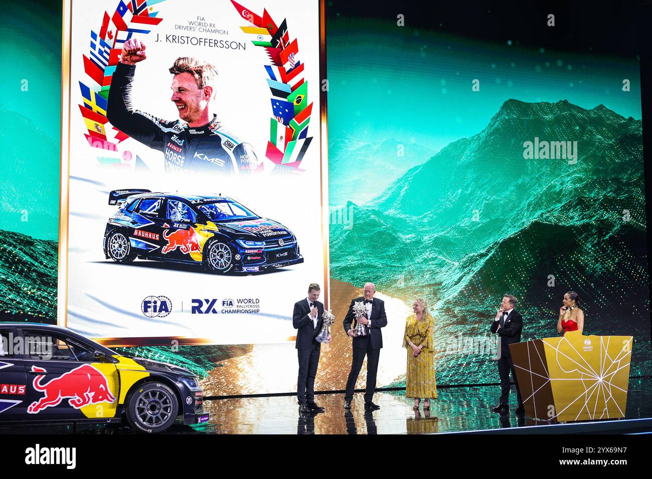 KRISTOFFERSSON Johan, Kristofferson Motor Sports, FIA World RX champion, portrait with ...