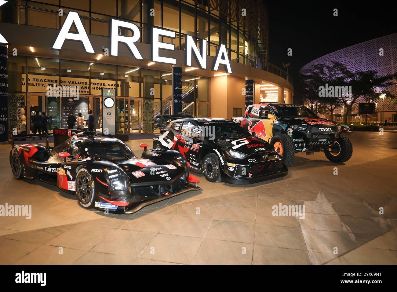 Toyota Gazoo Racing team, triple world champion during the 2024 FIA ...