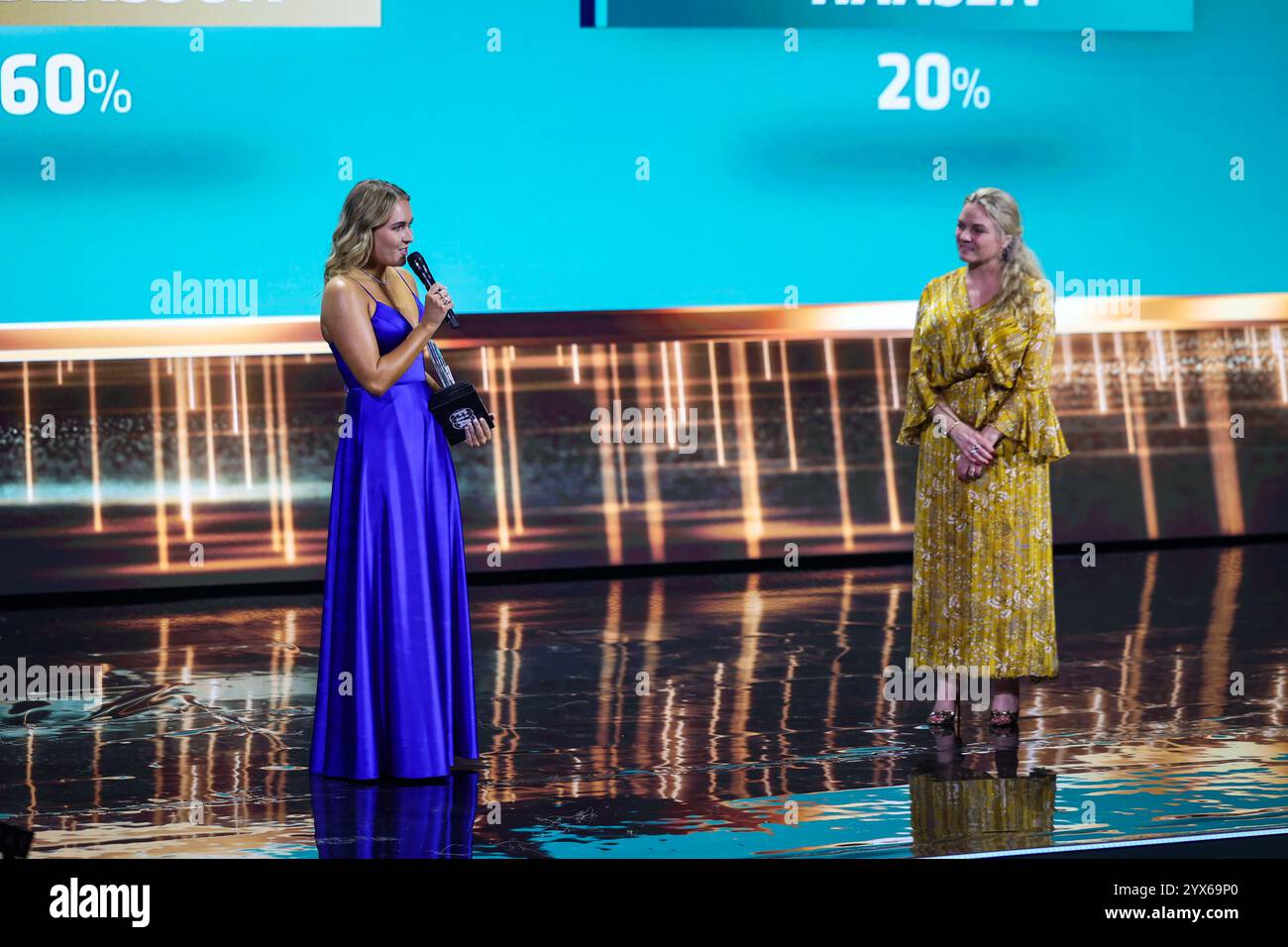 SOLBERG Pernilla with ANDERSSON Klara, portrait during the 2024 FIA Awards Ceremony, on December ...