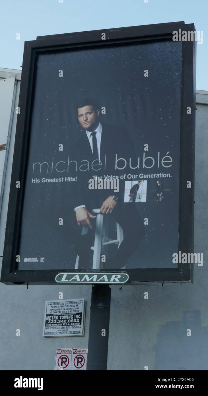 Hollywood, California, USA 10th December 2024 Singer Michael Buble His ...