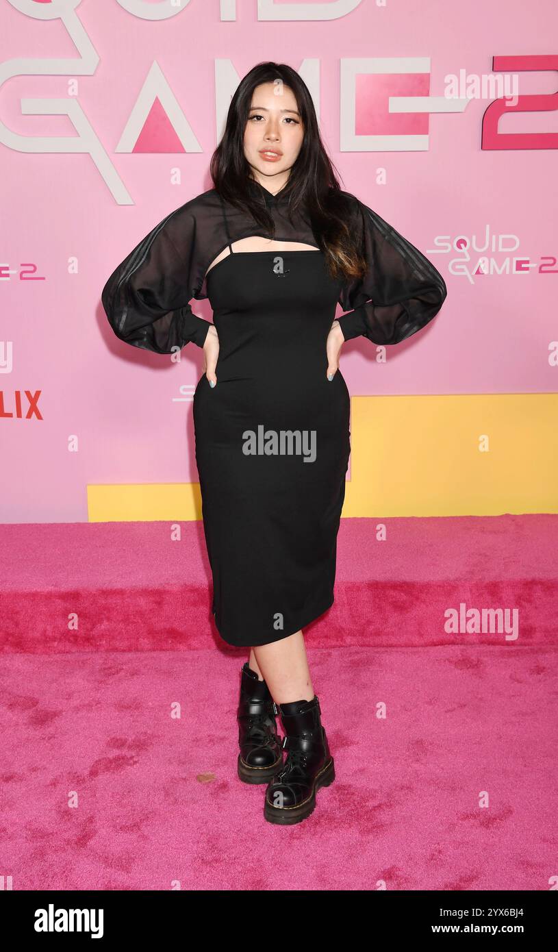 LOS ANGELES, CALIFORNIA - DECEMBER 12: Echo Wu attends the Los Angeles ...