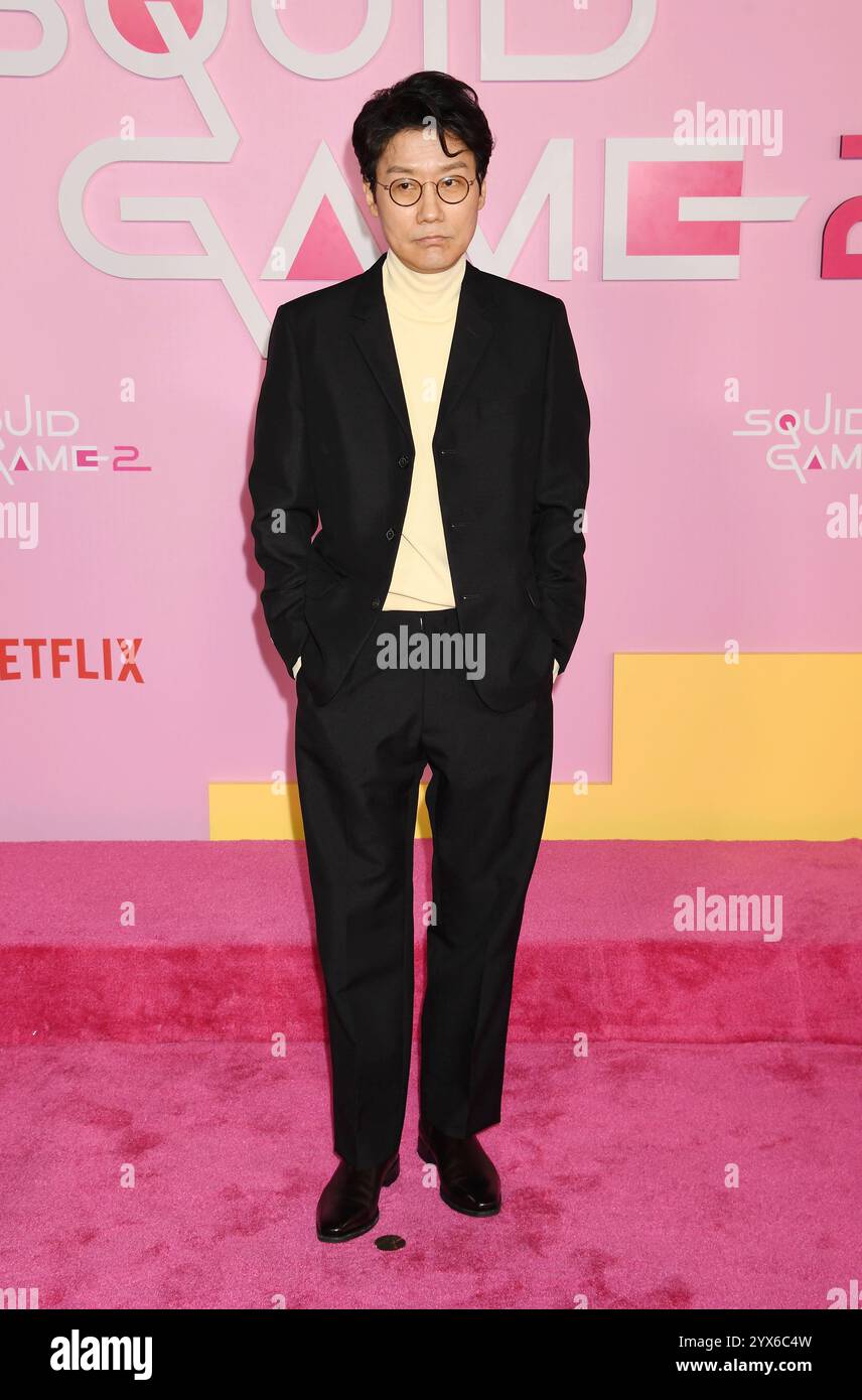 LOS ANGELES, CALIFORNIA - DECEMBER 12: Hwang Dong-hyuk attends the Los ...