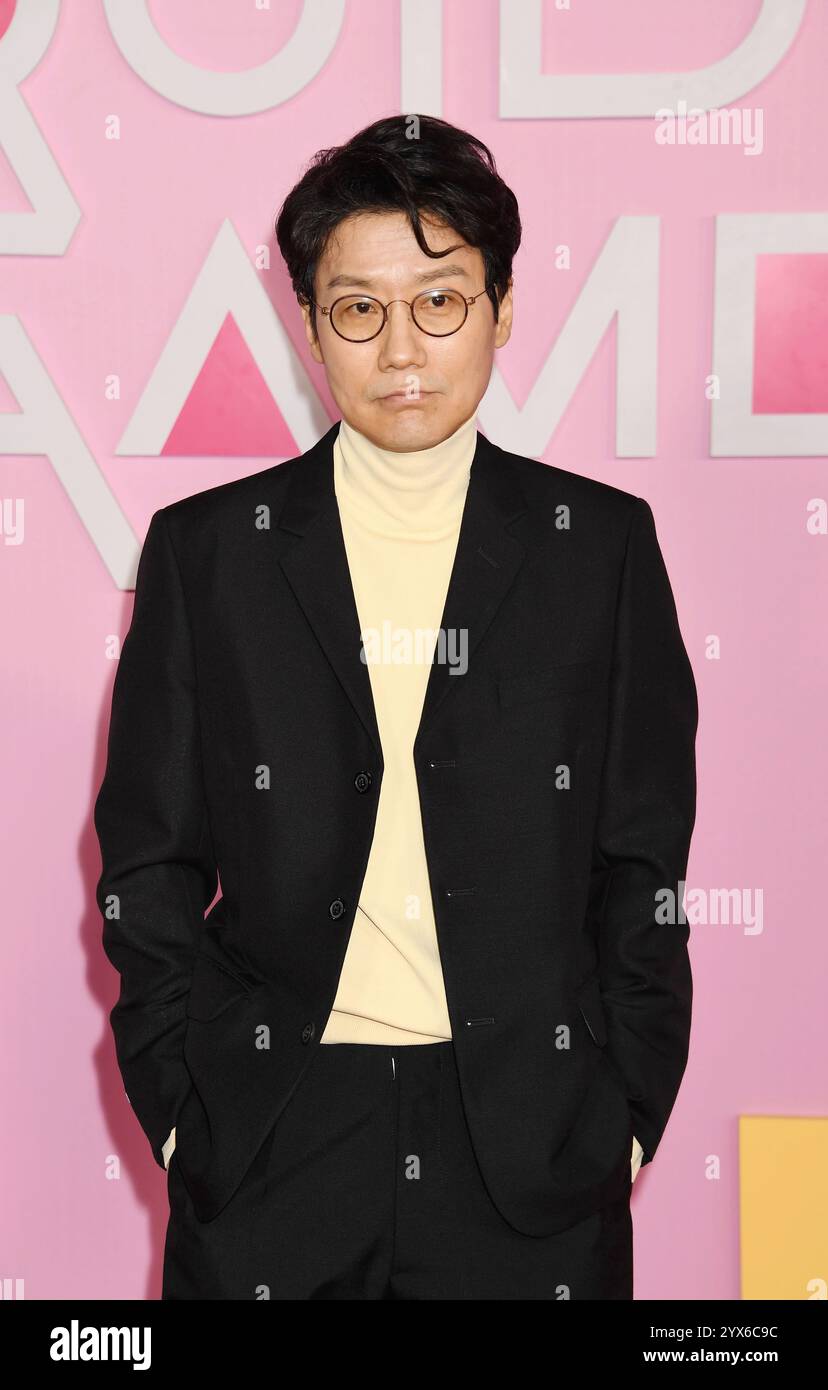 LOS ANGELES, CALIFORNIA - DECEMBER 12: Hwang Dong-hyuk attends the Los ...