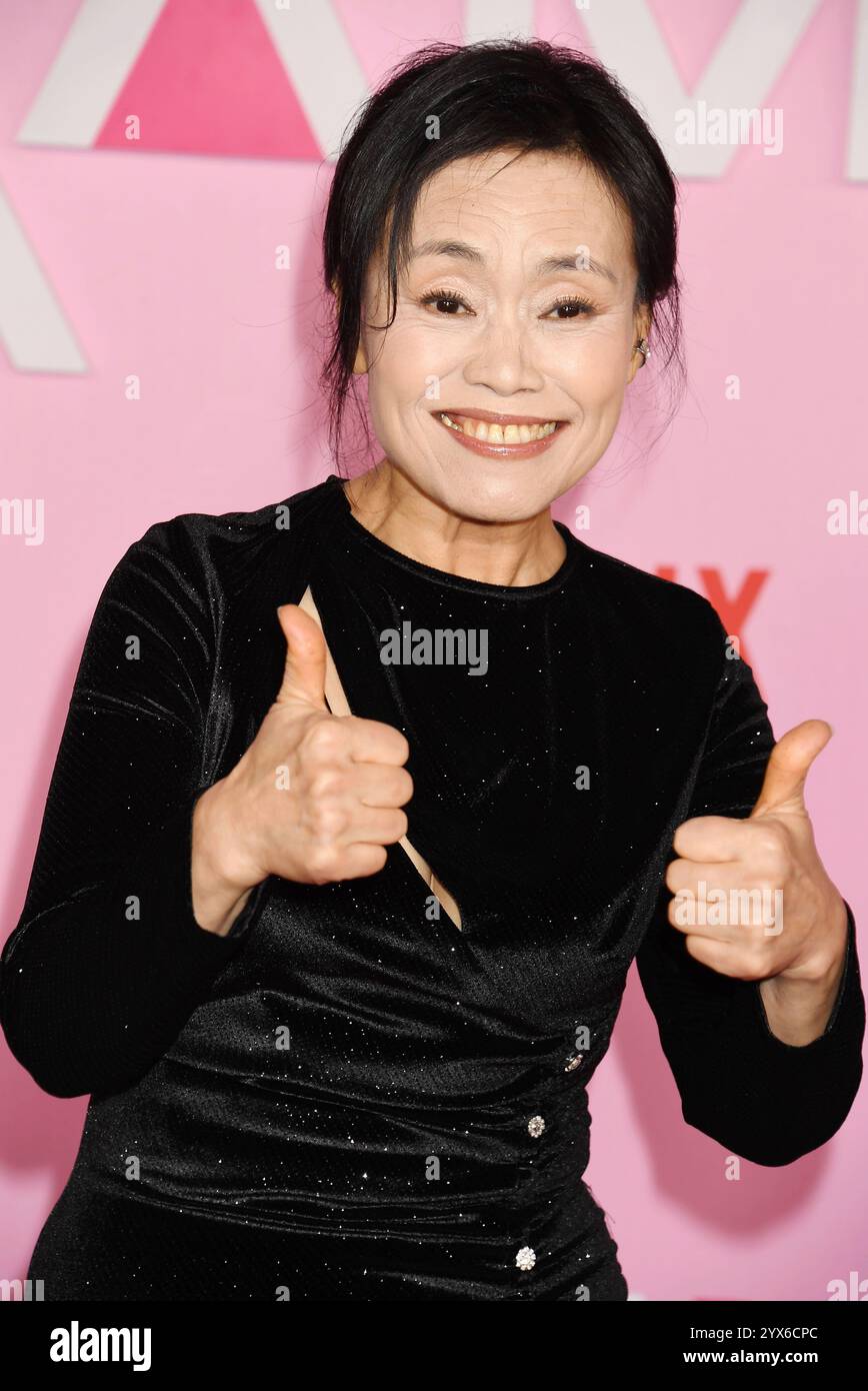 LOS ANGELES, CALIFORNIA - DECEMBER 12: Kang Ae-shim attends the Los ...