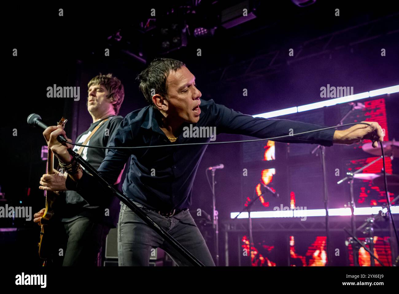 Nottingham, United Kingdom, 13 December 2024. Event: Rock City - Shed Seven. Pictured: Rick ...