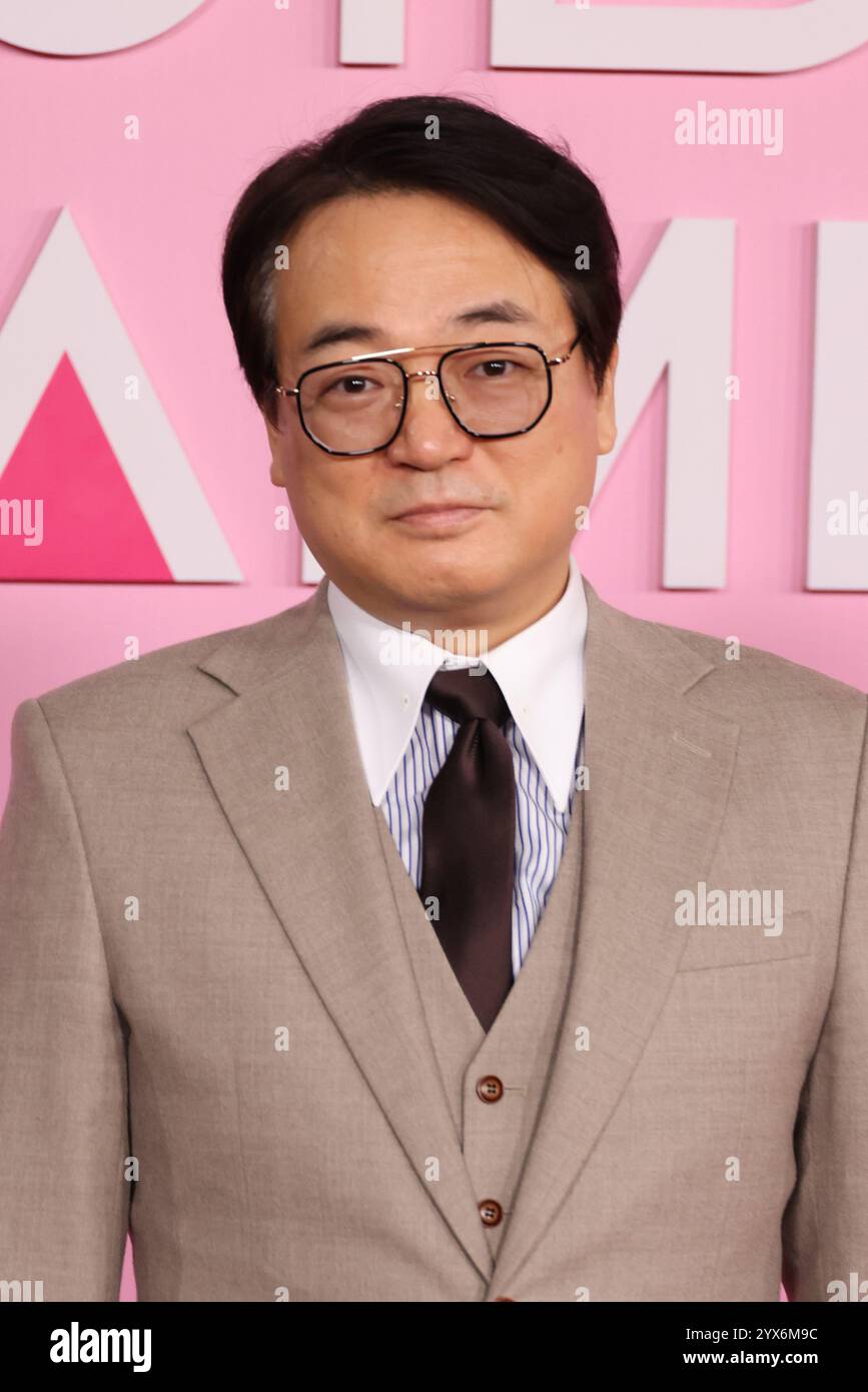 Los Angeles, USA. 13th Dec, 2024. Lee Seo-hwan attends the Los Angeles ...