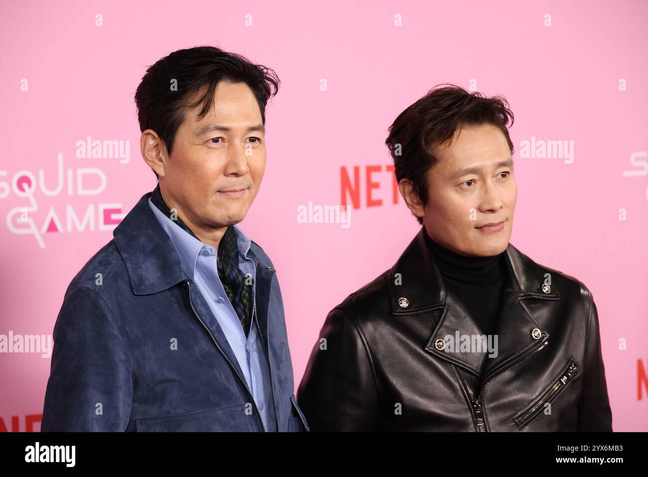 Los Angeles, USA. 13th Dec, 2024. Lee Jung-jae and Lee Byung-hun ...