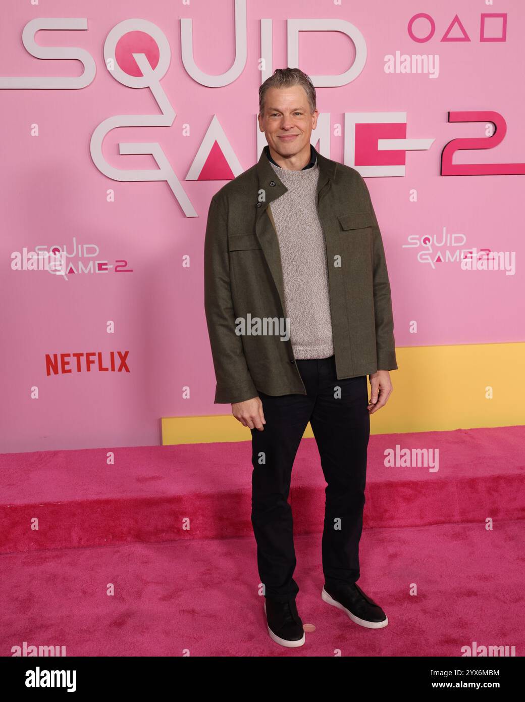 Greg Peters attends the Los Angeles Premiere & Fan Event for Netflix's ...