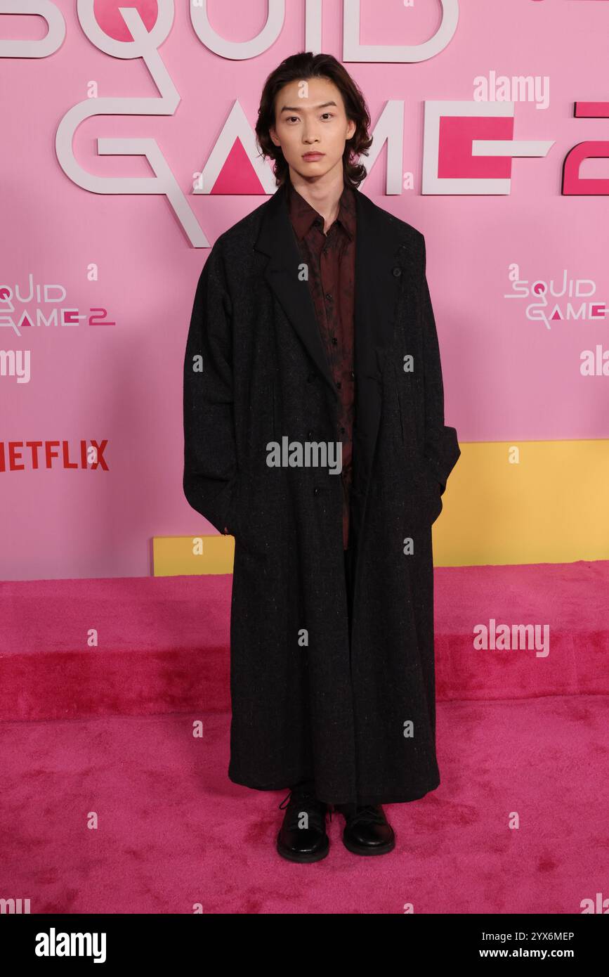 Los Angeles, USA. 13th Dec, 2024. Lee Sang Heon attends the Los Angeles ...