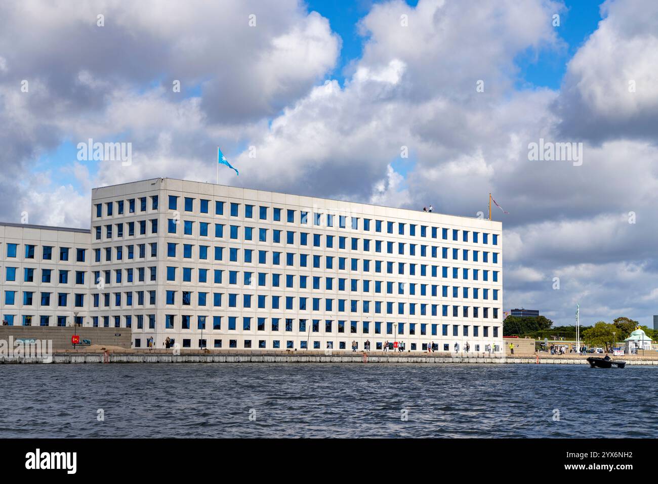 Architecture of the Maersk corporate headquarters building on ...