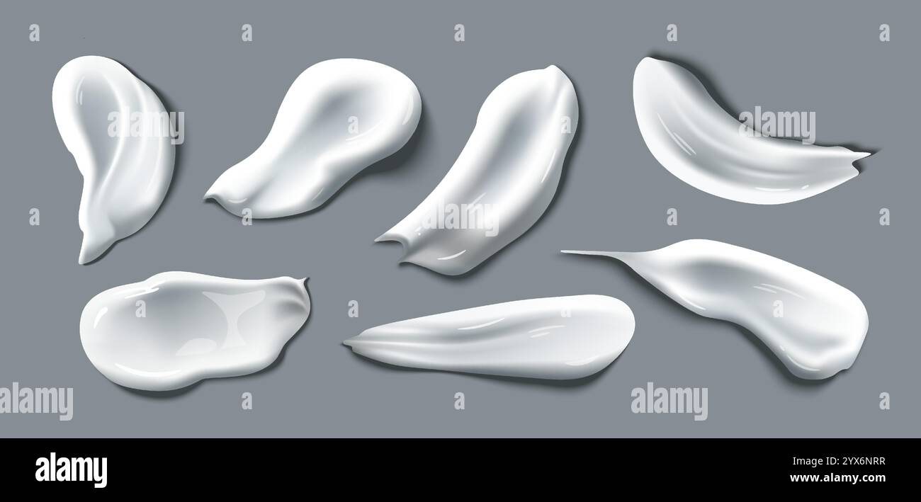 Makeup swatches skin Stock Vector Images - Alamy