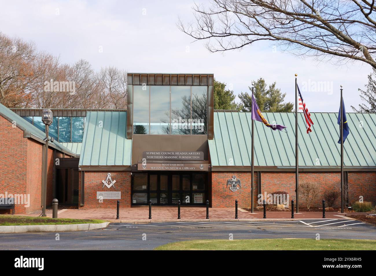 Scottish Rite Masonic Museum & Library in Lexington, Massachusetts, USA ...