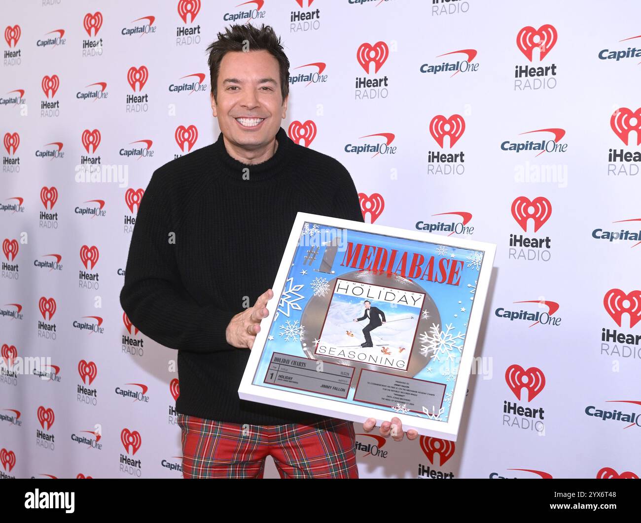 New York, USA. 13th Dec, 2024. Jimmy Fallon attends iHeartRadio z100's ...