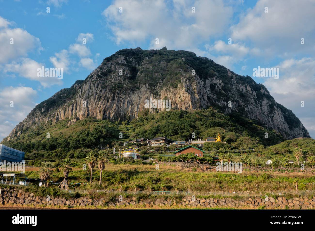Sanbangsan Mountain, Sagye, Jeju Island, South Korea Stock Photo - Alamy