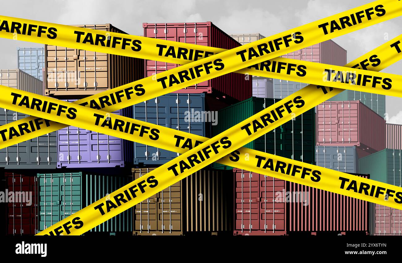 Economic tariffs concept tariff hi-res stock photography and images - Alamy