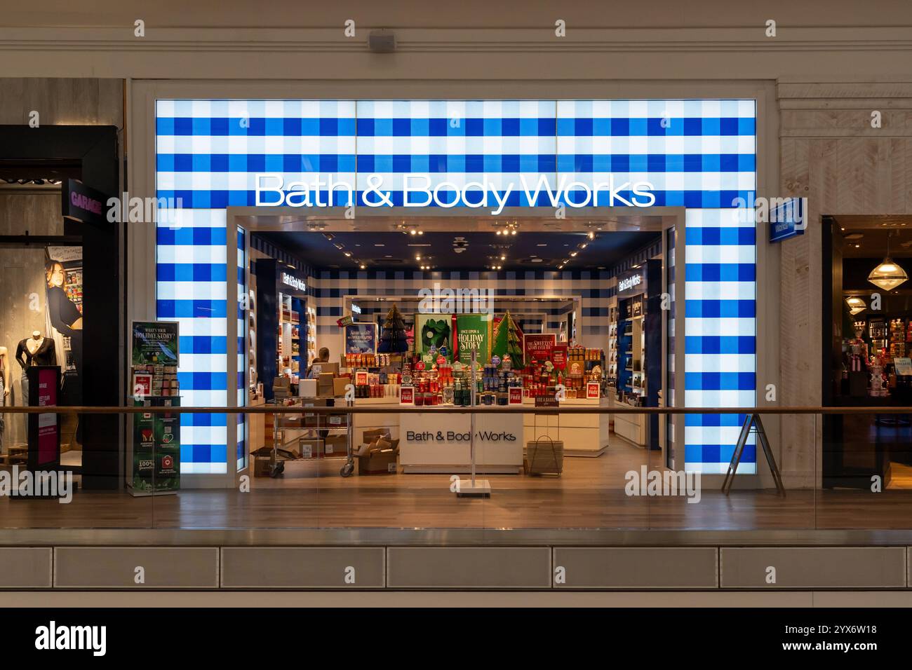 Natick, Massachusetts, USA - November 9, 2023: Bath and Body Works ...