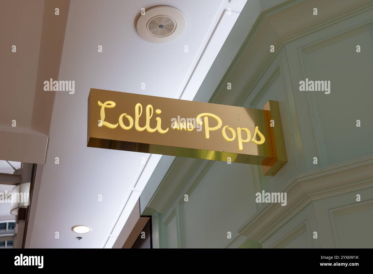 Natick, Massachusetts, USA - November 9, 2023: Lolli and Pops candy ...