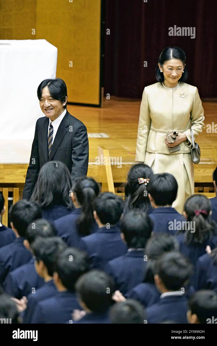 Japan's Crown Prince Akishino and Crown Princess Kiko attend the 150th ...