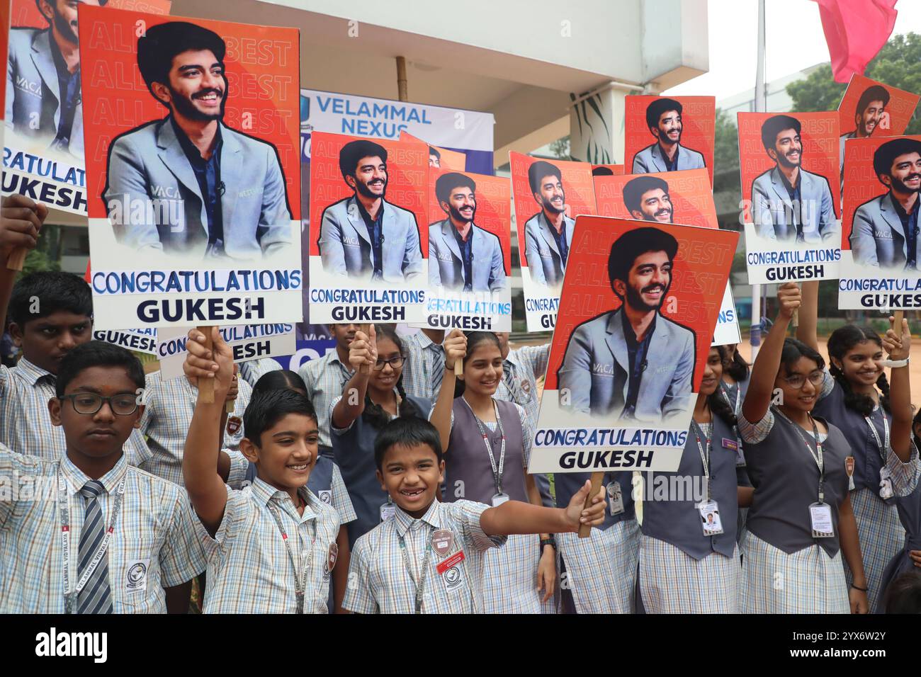 Dommaraju gukesh hi-res stock photography and images - Alamy