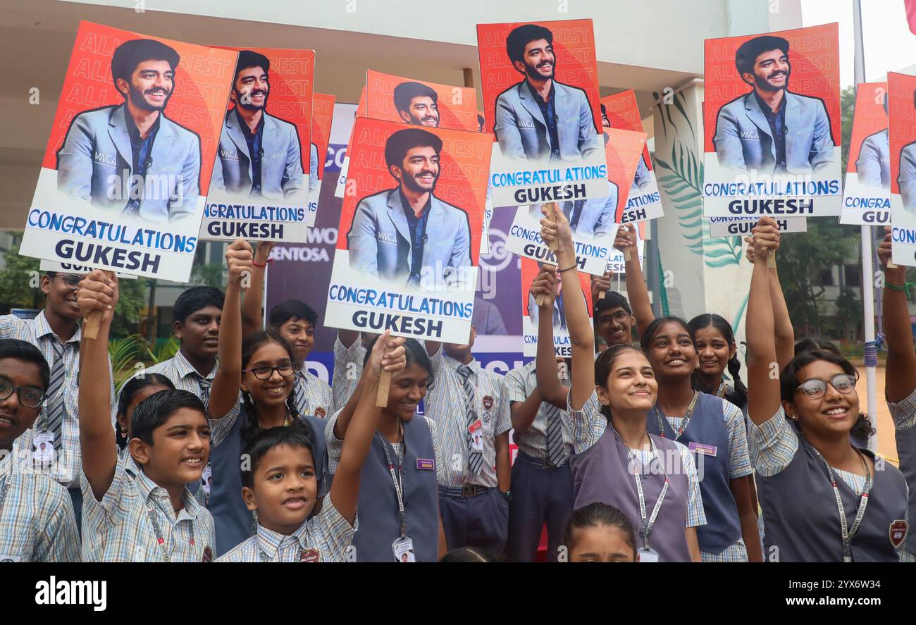 Gukesh dommaraju hi-res stock photography and images - Alamy