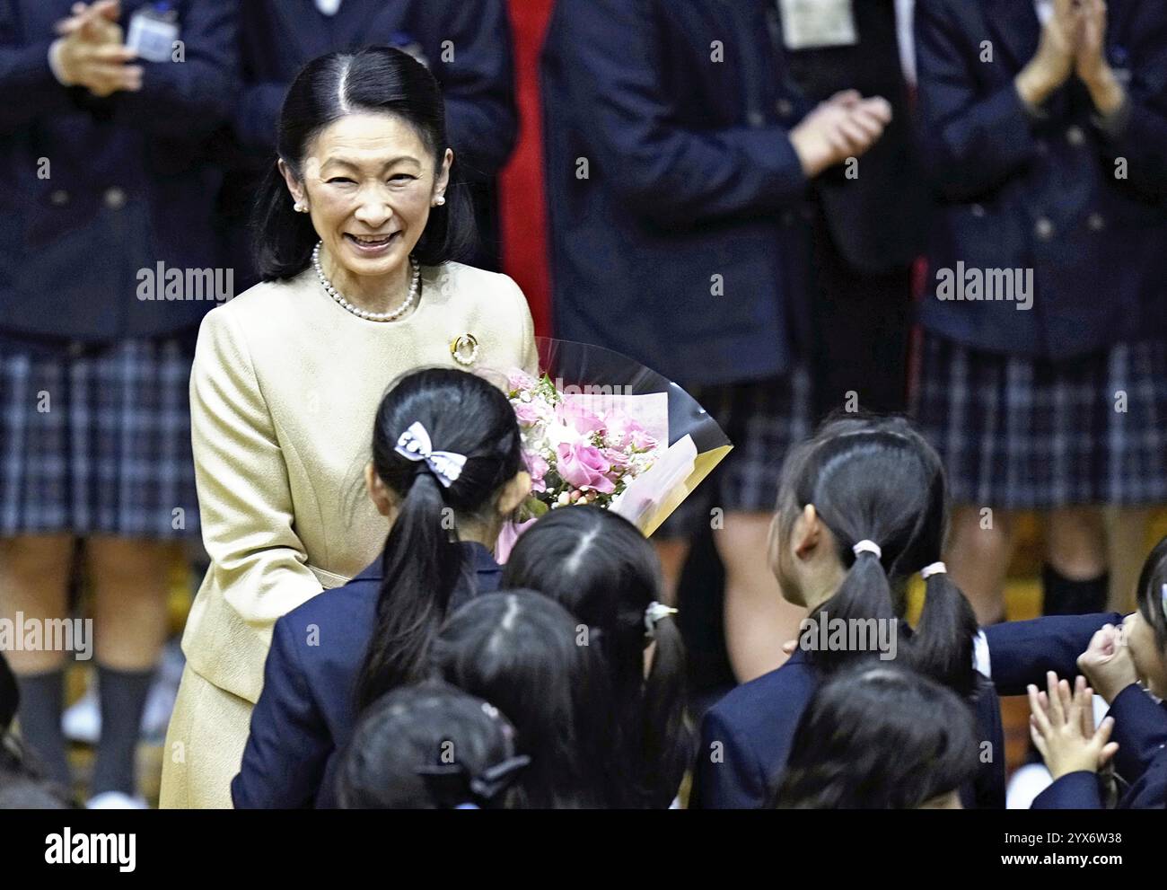 Japan's Crown Prince Akishino and Crown Princess Kiko attend the 150th ...