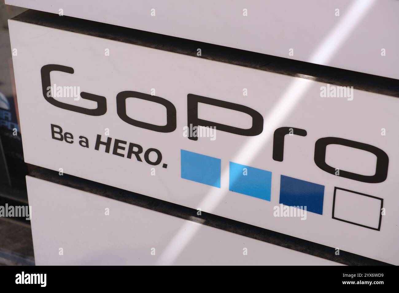 Gopro logo hi-res stock photography and images - Alamy