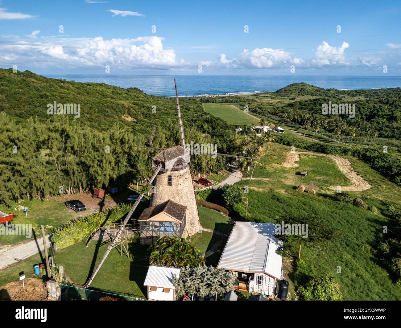 Barbados's Morgan Lewis Windmill, the islands largest and only working ...