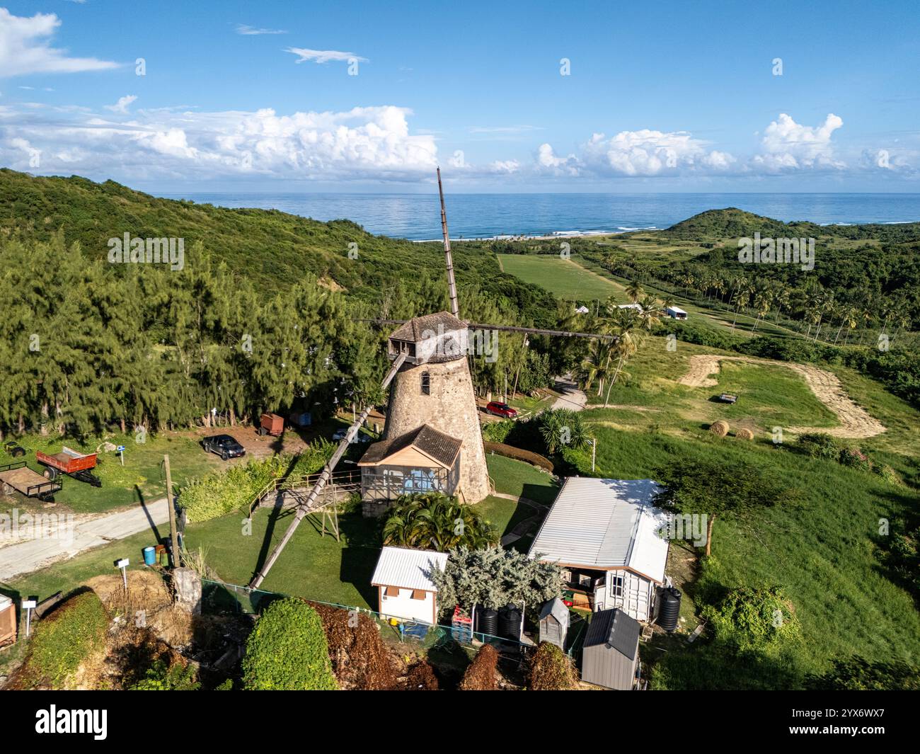 Barbados's Morgan Lewis Windmill, the islands largest and only working ...