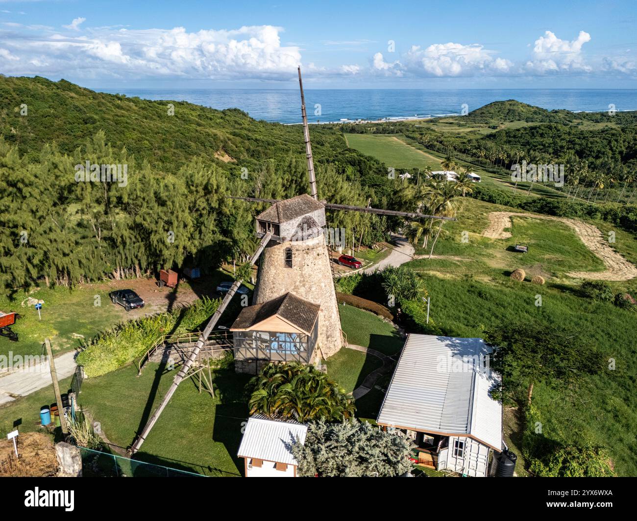 Barbados's Morgan Lewis Windmill, the islands largest and only working ...
