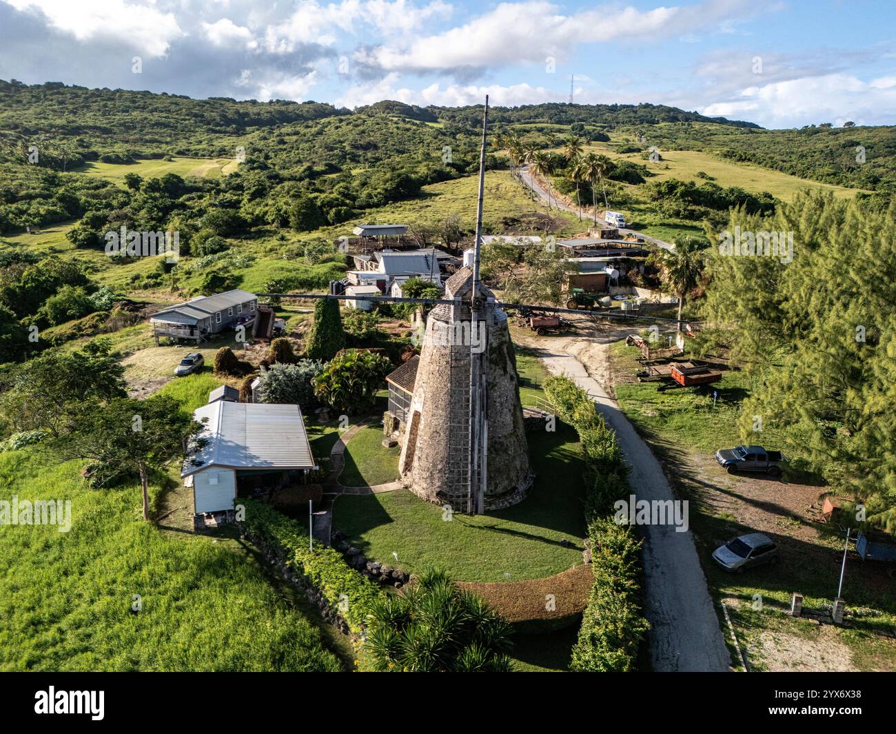 Barbados's Morgan Lewis Windmill, the islands largest and only working ...