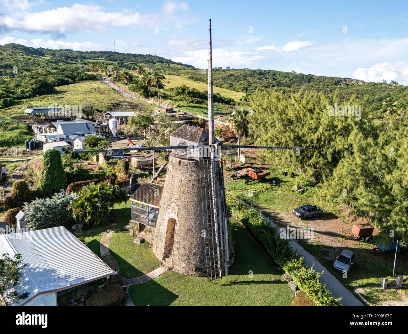Barbados's Morgan Lewis Windmill, the islands largest and only working ...