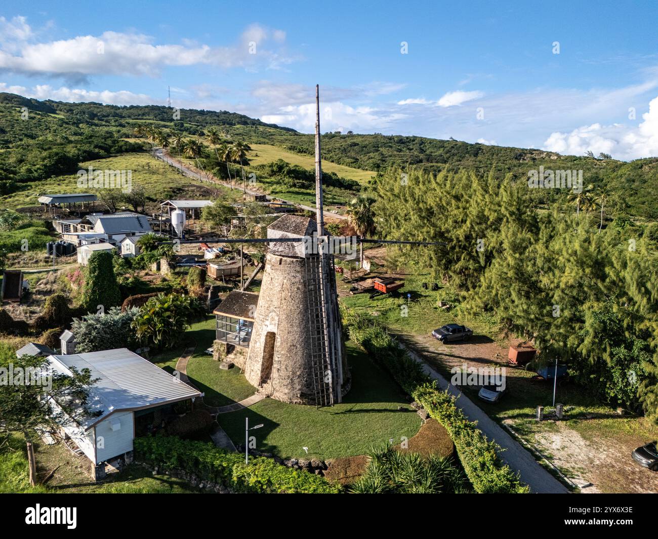 Barbados's Morgan Lewis Windmill, the islands largest and only working ...