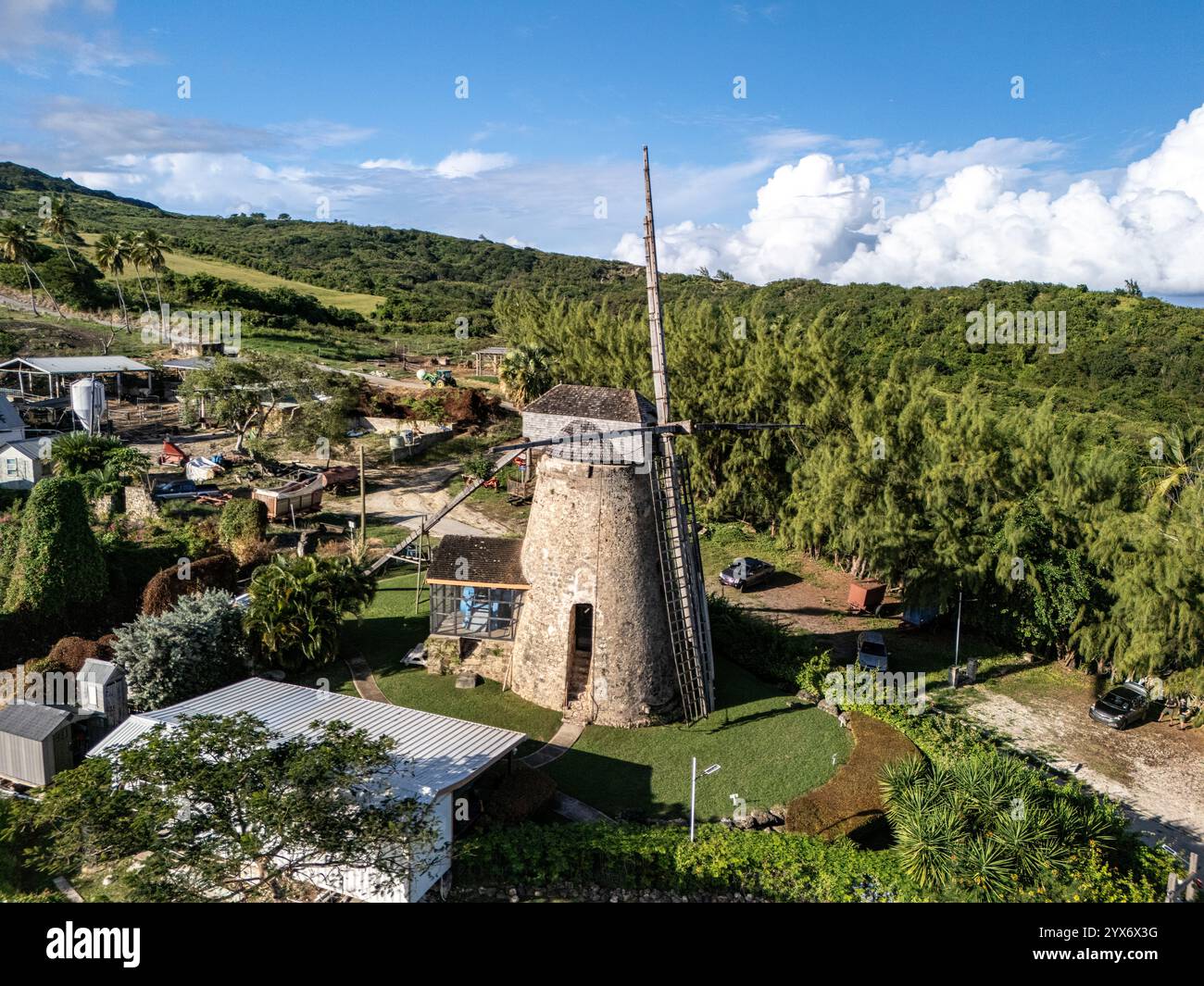 Barbados's Morgan Lewis Windmill, the islands largest and only working ...