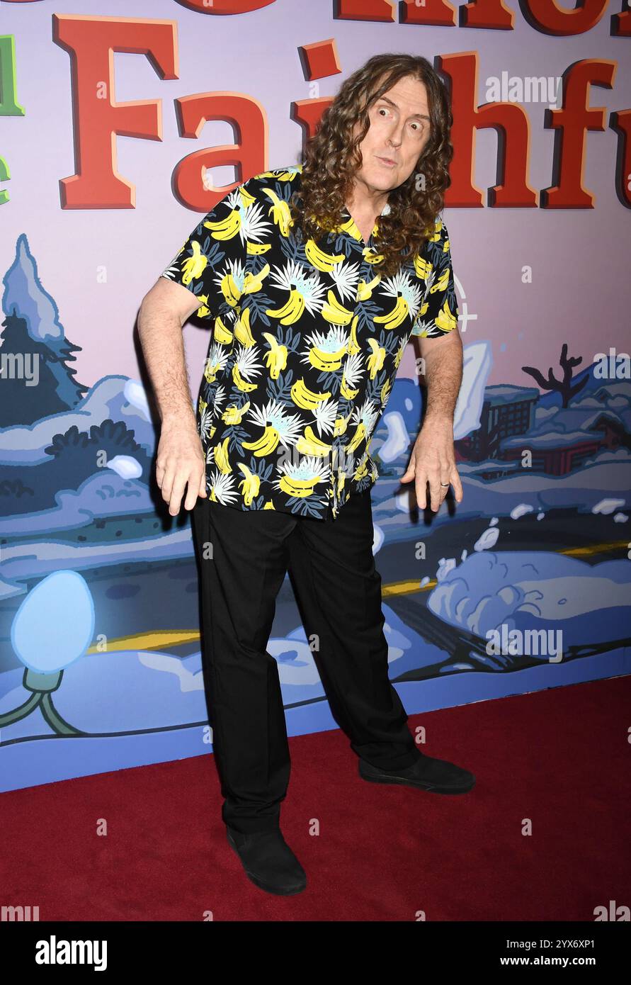 Los Angeles, Ca. 13th Dec, 2024. "Weird Al" Yankovic at The Simpsons ...