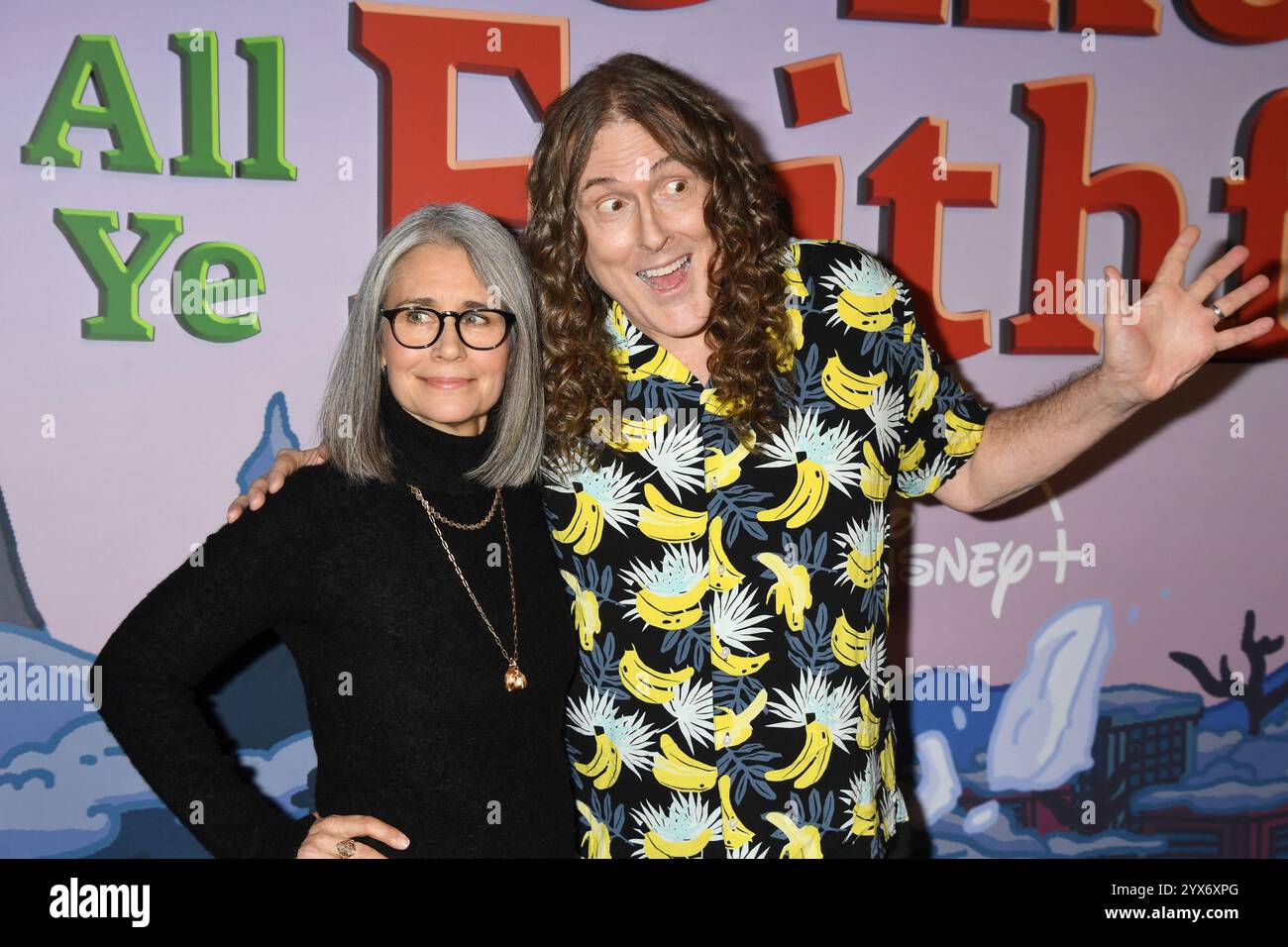 Los Angeles, Ca. 13th Dec, 2024. Suzanne Yankovic, "Weird Al" Yankovic ...