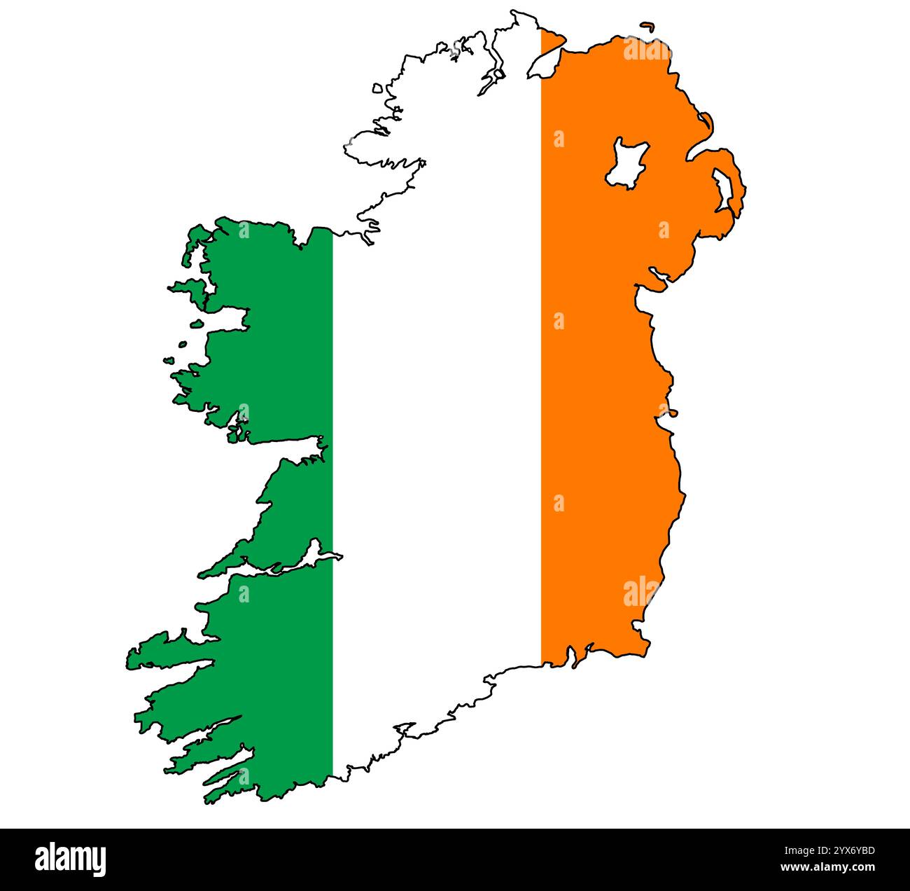 Irish land border Cut Out Stock Images & Pictures - Alamy