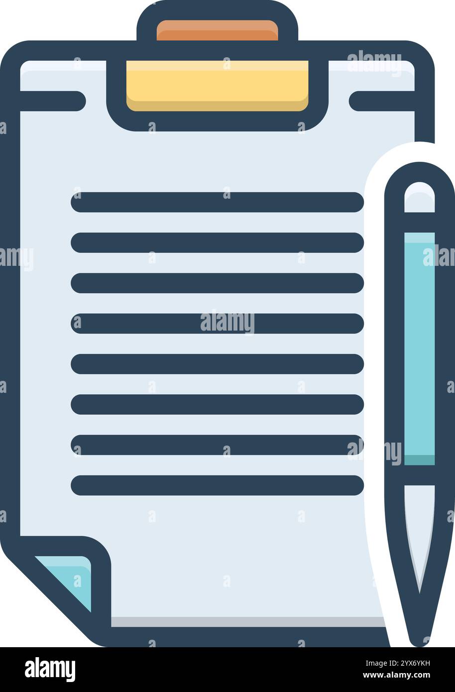 Icon for note, document Stock Vector Image & Art - Alamy