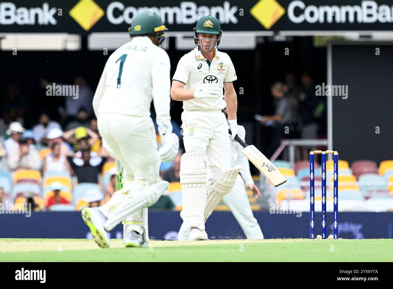 The Gabba, Brisbane, Australia. 14th Dec, 2024. International Test ...