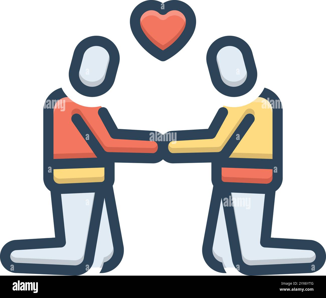 Icon of compassion hi-res stock photography and images - Alamy
