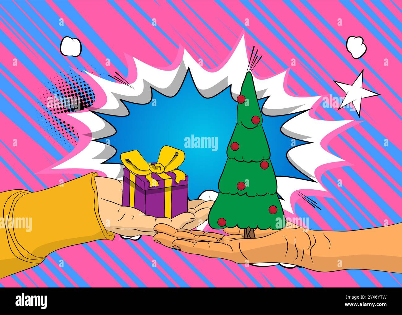 Santa claus hands holding book hi-res stock photography and images - Alamy