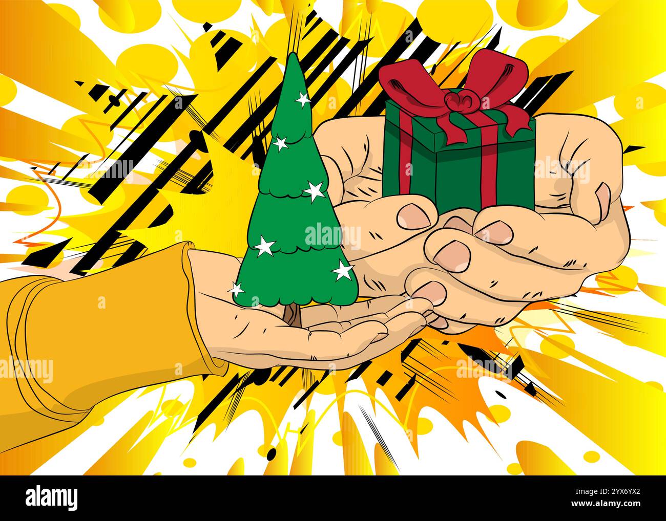 Santa claus hands holding book hi-res stock photography and images - Alamy