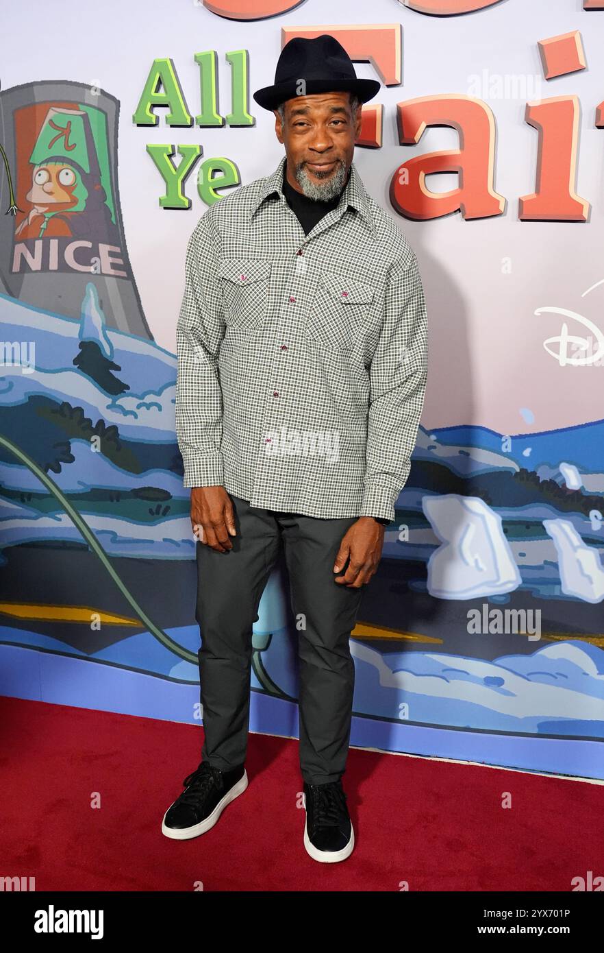 Alex Desert arrives at the premiere of the holiday special "The ...