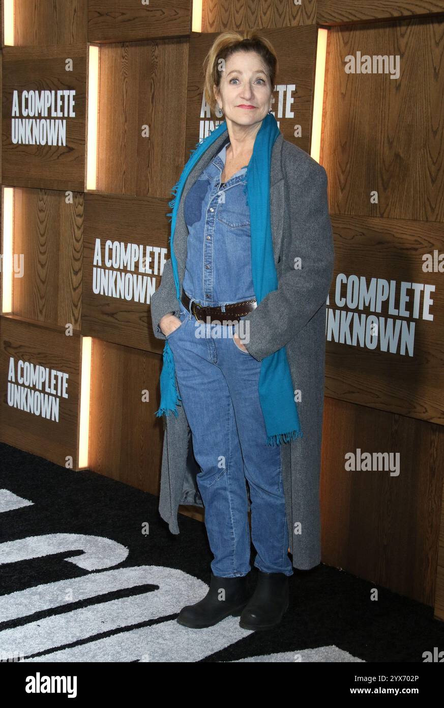 New York, NY, USA. 13th Dec, 2024. Edie Falco at the New York premiere ...