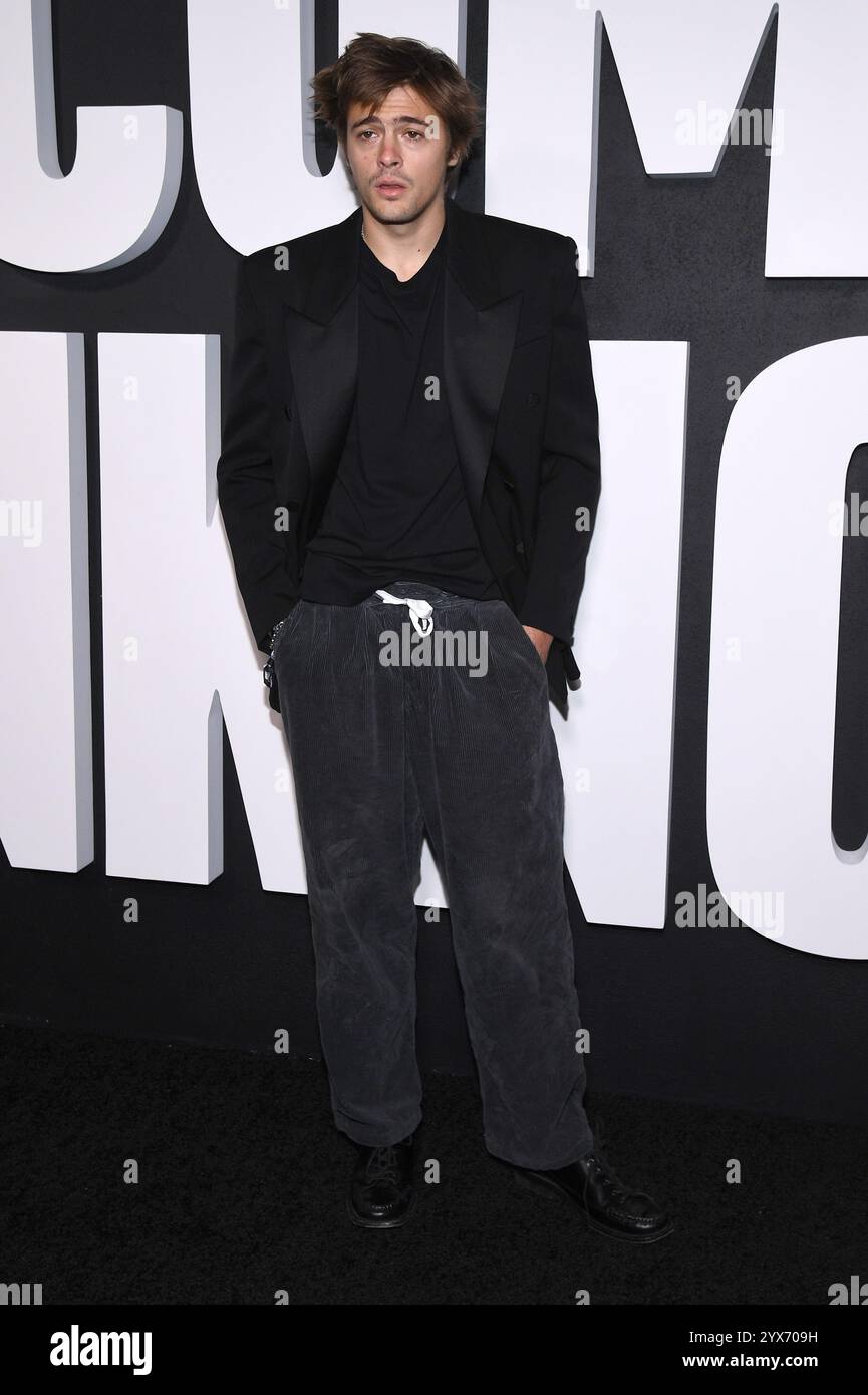 New York, USA. 13th Dec, 2024. Henry Eikenberry attends Searchlight ...