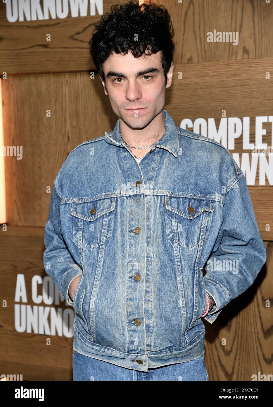 Sam Holden Jaffe aka Del Water Gap attends the premiere of "A Complete ...