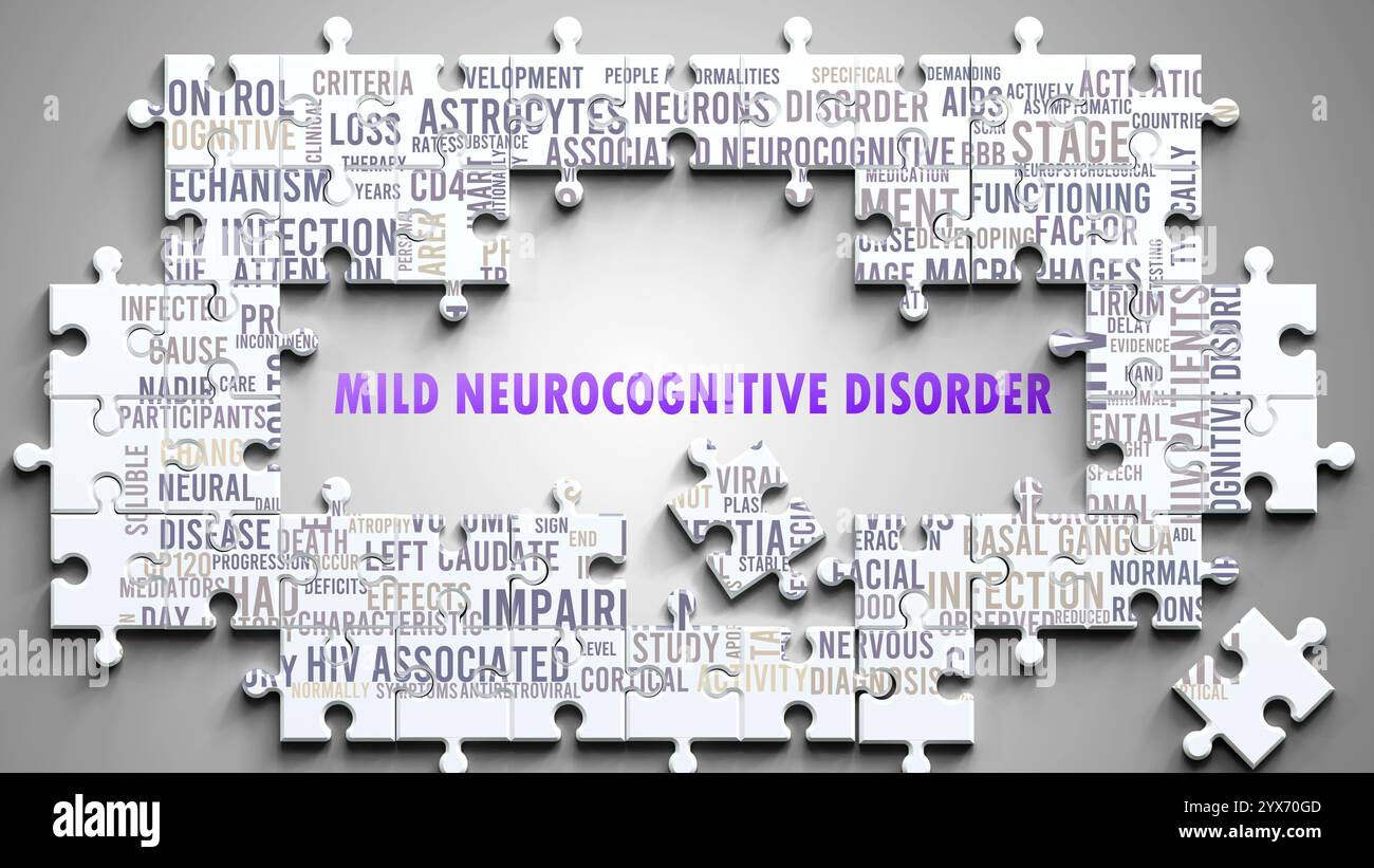 Mild neurocognitive disorder symbol hi-res stock photography and images ...