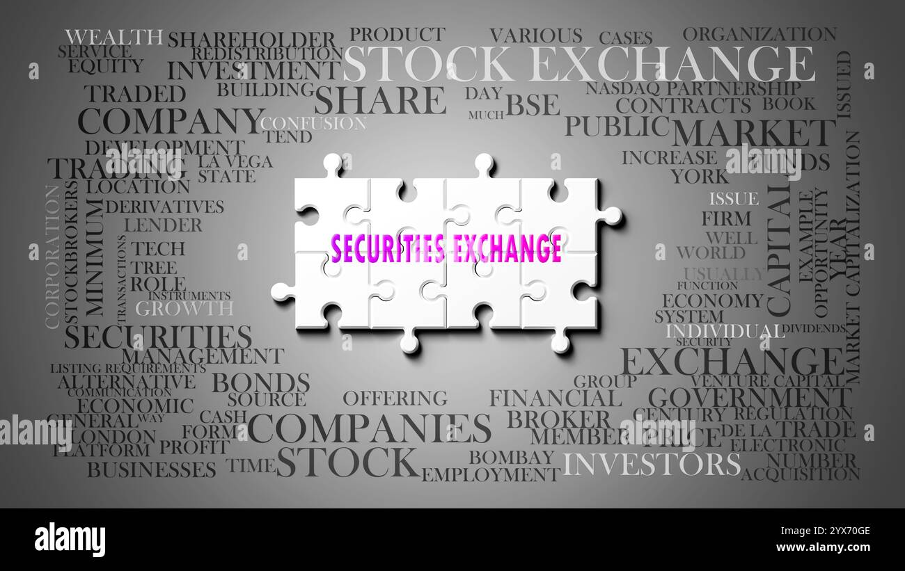 Securities Exchange as a complex subject, related to important topics ...