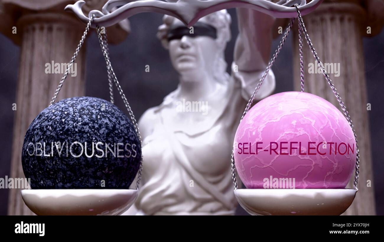 Obliviousness or Self-Reflection as a choice, two options to choose ...